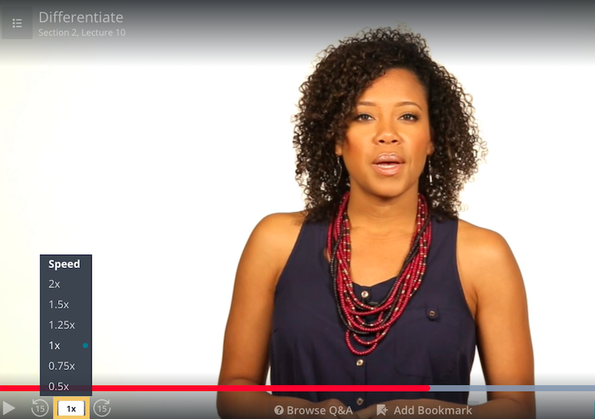 Course Player – Udemy