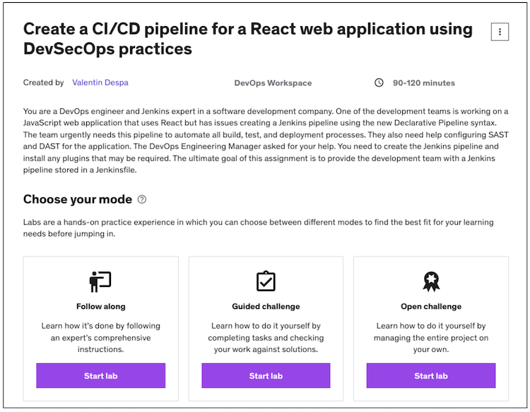 Personal Plan Learning Experiences – Udemy