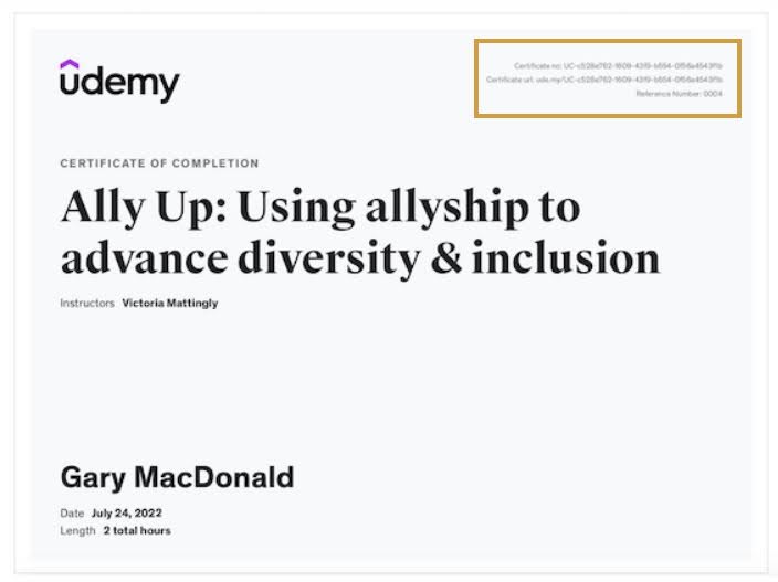 Mobile Course Player – Udemy