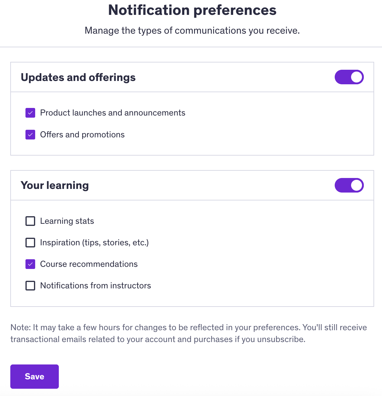 Comment se désinscrire des notifications de la part d'Udemy ou des ...