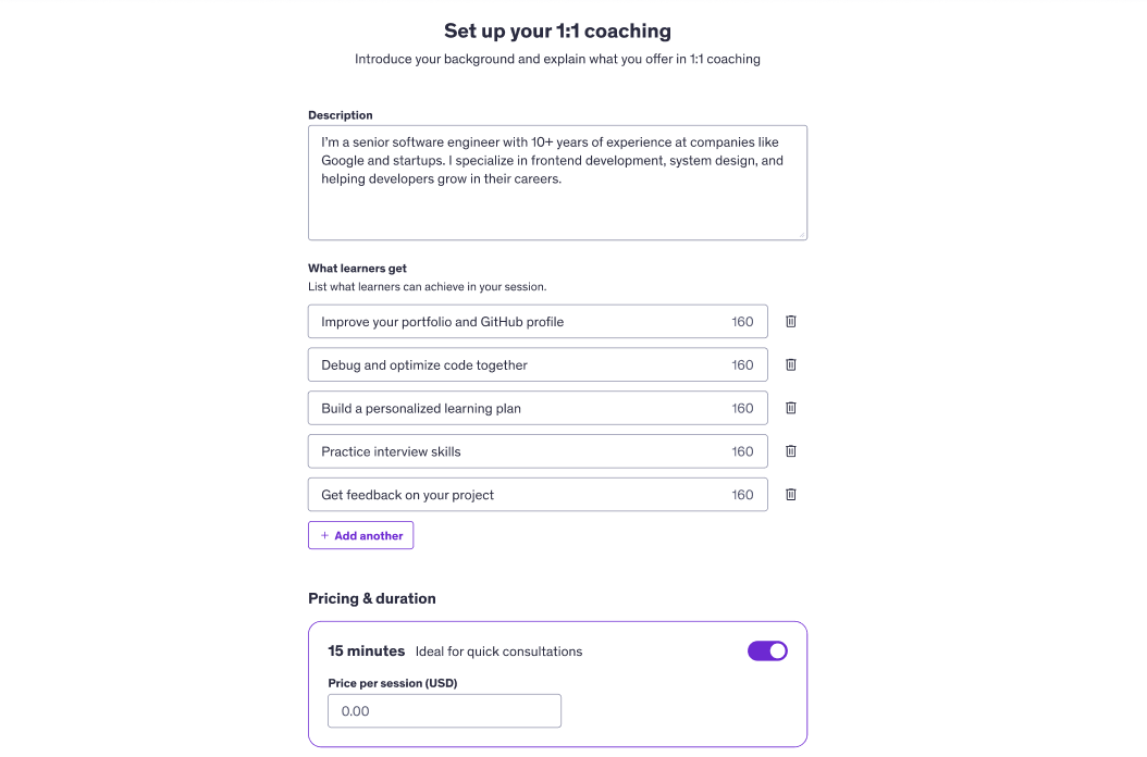 Your Instructor Account – Udemy