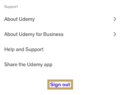 How to Log In to and Log Out of Udemy on the Mobile App – Udemy