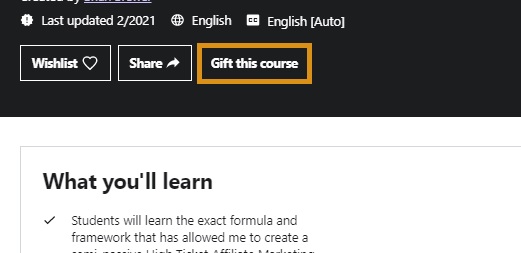Udemy Gifts – Udemy