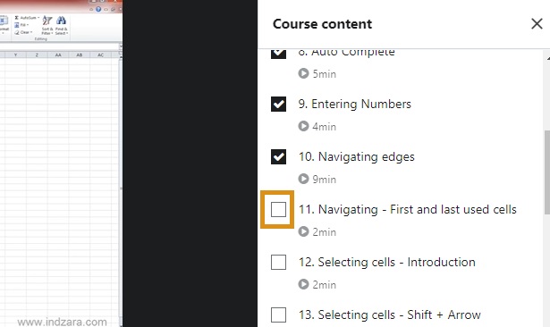 How To Mark Or Unmark Lectures As Complete on A Browser Udemy