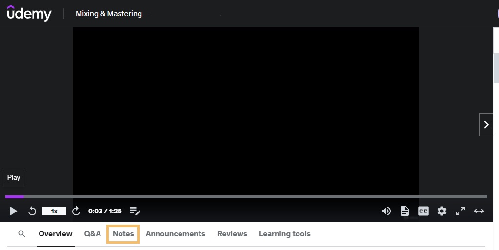 How To Create And Use Notes on A Browser Udemy