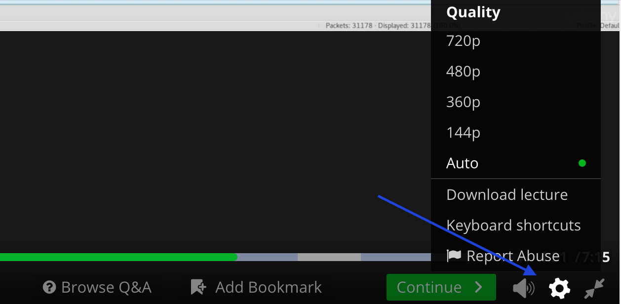 Course Player – Udemy